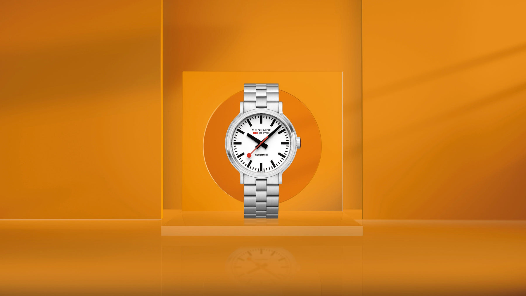The stop2go Range | Timepiece Icons | Mondaine UK – Mondaine United Kingdom